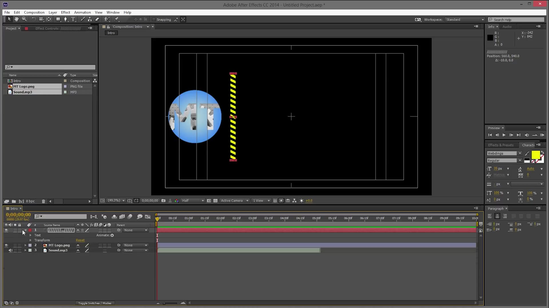 AE片头教程 | After Effects Tutorial_ How to Make an Intro