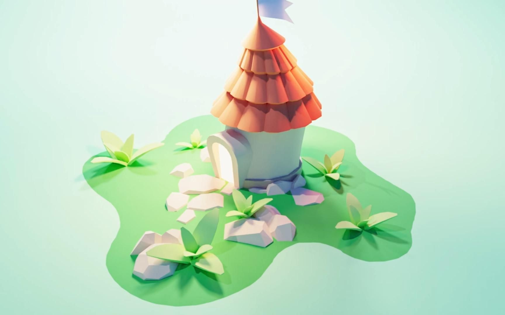 Blender 新手教程 | 小型屋子建模制作