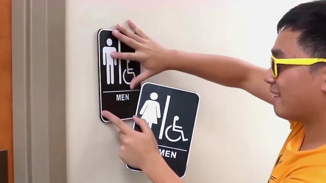 中国最奇葩的厕所设计,不是普通厕所标志,而是这个!