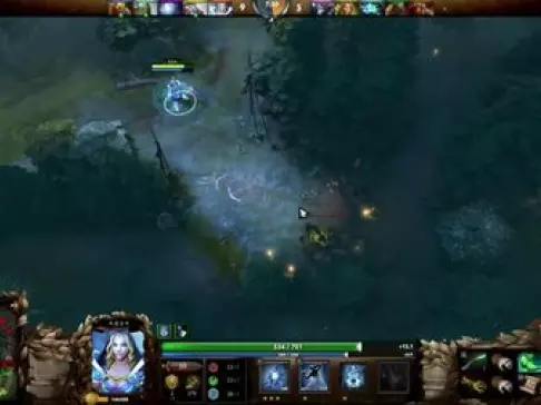 PIS dota2 冰女第一视角_激情四射的开黑视频