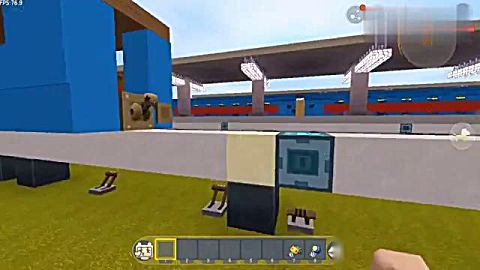 迷你世界:制作一辆“超级火车”!可以同时坐下200人,速度很快!