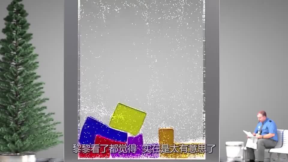 老外设计果冻版俄罗斯方块,落下瞬间Q弹无比