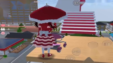 樱花校园模拟器:洛丽塔甜美少女跑酷,作者故意的吧