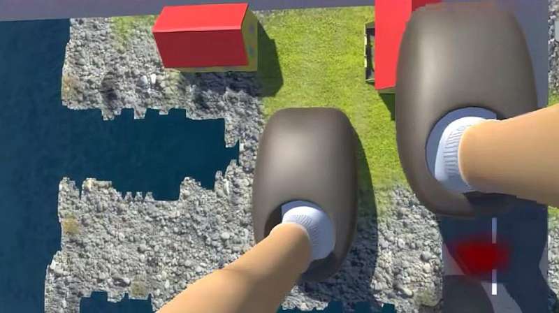 巨人模拟器:终于明白规则了,在岛屿上绝对不能踩到水,要小心了