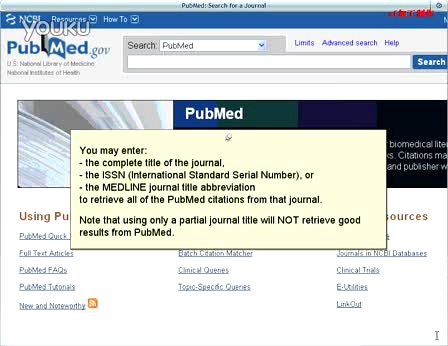 pubmed检索方法:期刊检索