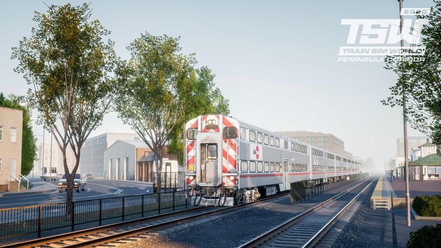 火车模拟世界2020 - 半岛走廊:棒球赛临时列车 帮助球迷到达现场