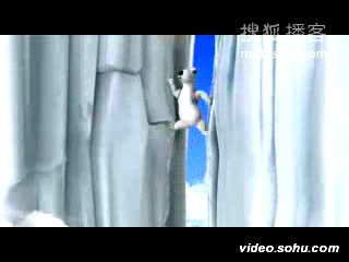 韩国北极熊系列动画-IceClimbing