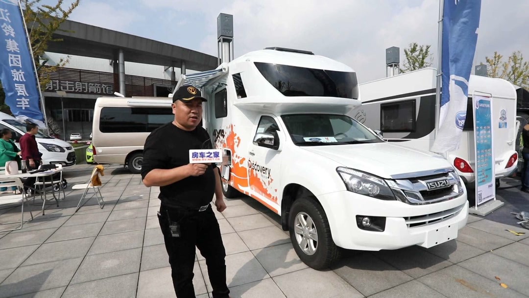可以进沙漠的越野房车,加强钢梁的江铃D-Max 四驱单排皮卡房车