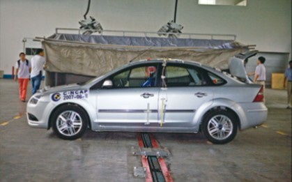 2007 长安福特 福克斯 全面碰撞测试 c-ncap