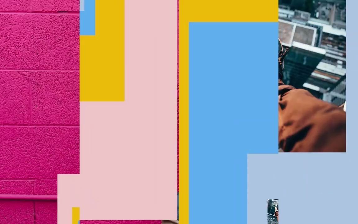 Pr模板转场 10组时尚优雅彩色网格矩形过渡效果 Pr素材