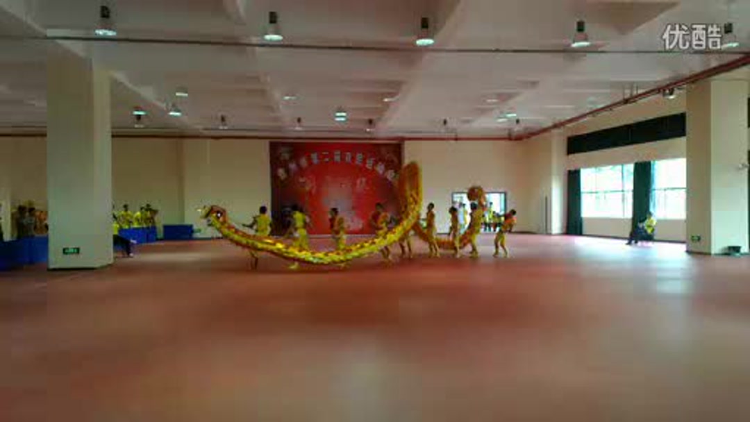 贵州省第二届农民运动会舞龙比赛贵阳代表队精彩表演