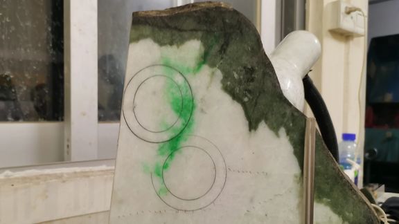 切那么多翡翠,终于轮到我了