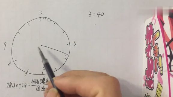 钟表追及问题大掌柜的解法