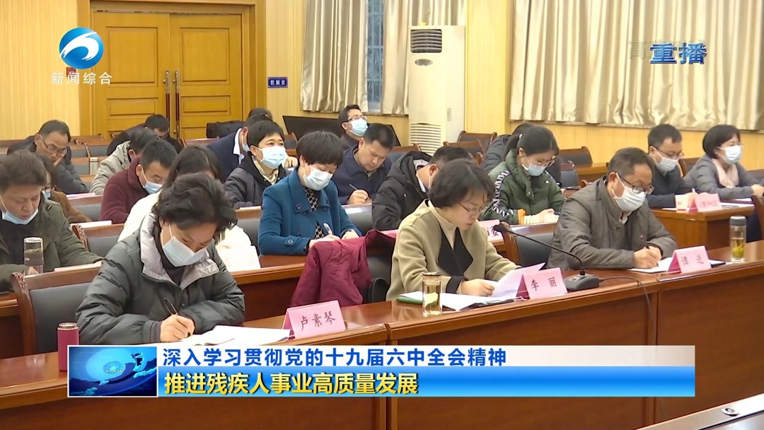 推进残疾人事业高质量发展