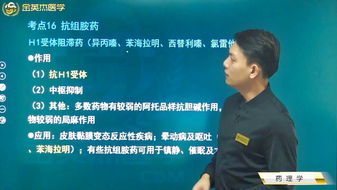 抗组胺药:H1受体阻滞药、H2受体阻滞药包括哪些?分别有什么作用