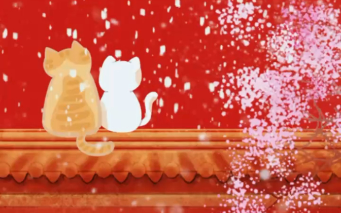 醒图涂鸦教程|快来一起画故宫的猫吧～