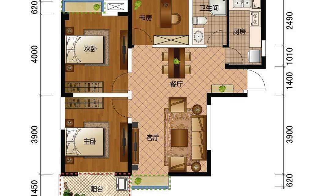10年设计老苟教你画图系列1-手上没测量的图怎么做原始户型图