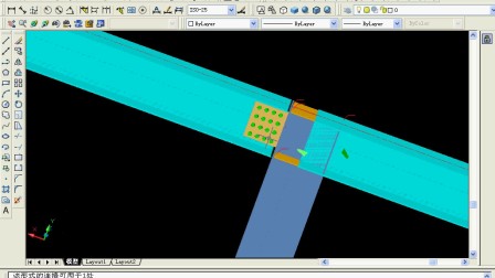 第七课 天窗单层二层吊车悬挑混合结构 节点设计节点简化图纸生成