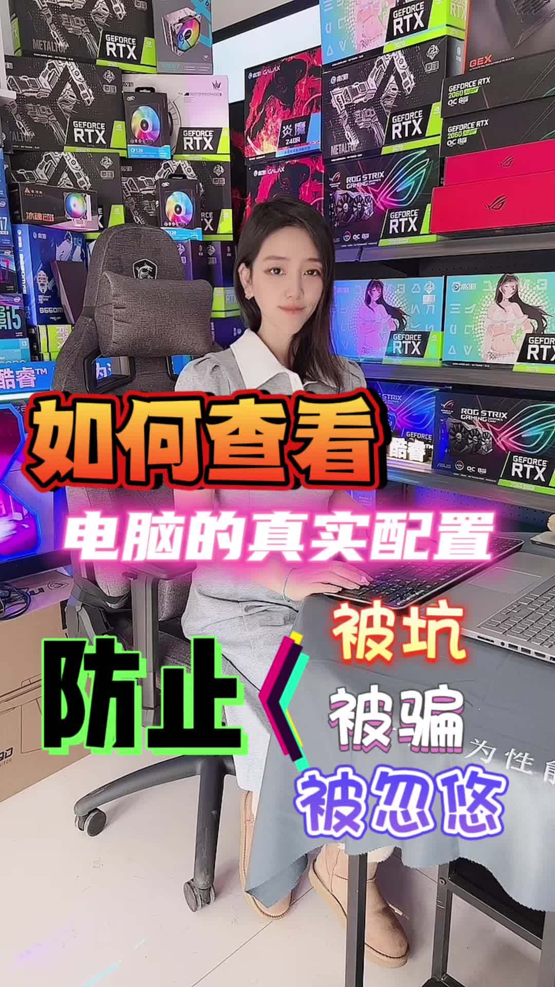 ...的查看电脑最真实的配置.