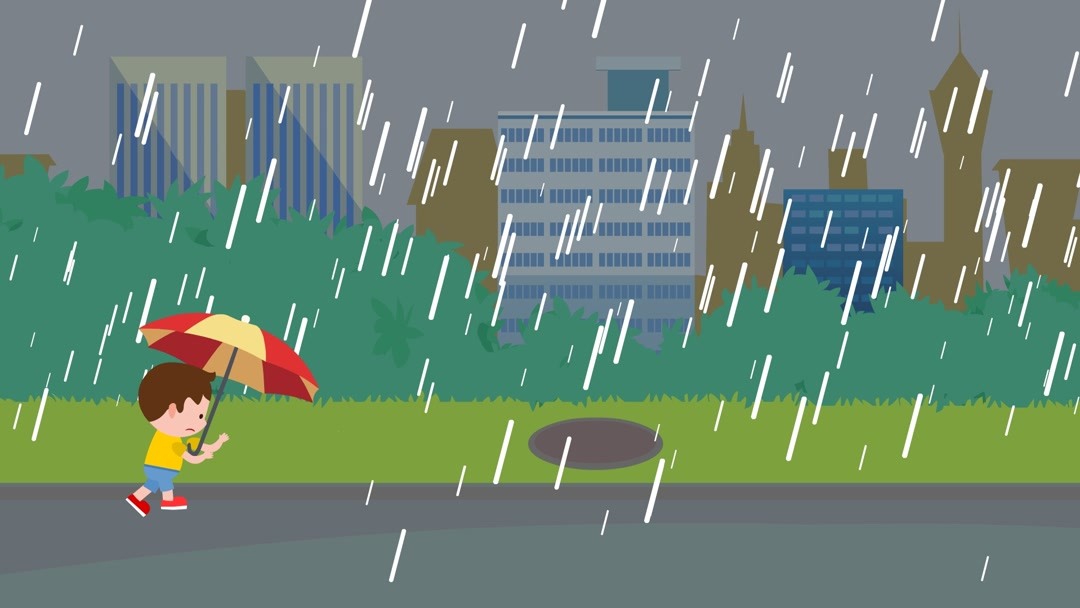 暴雨时行人出行安全事项