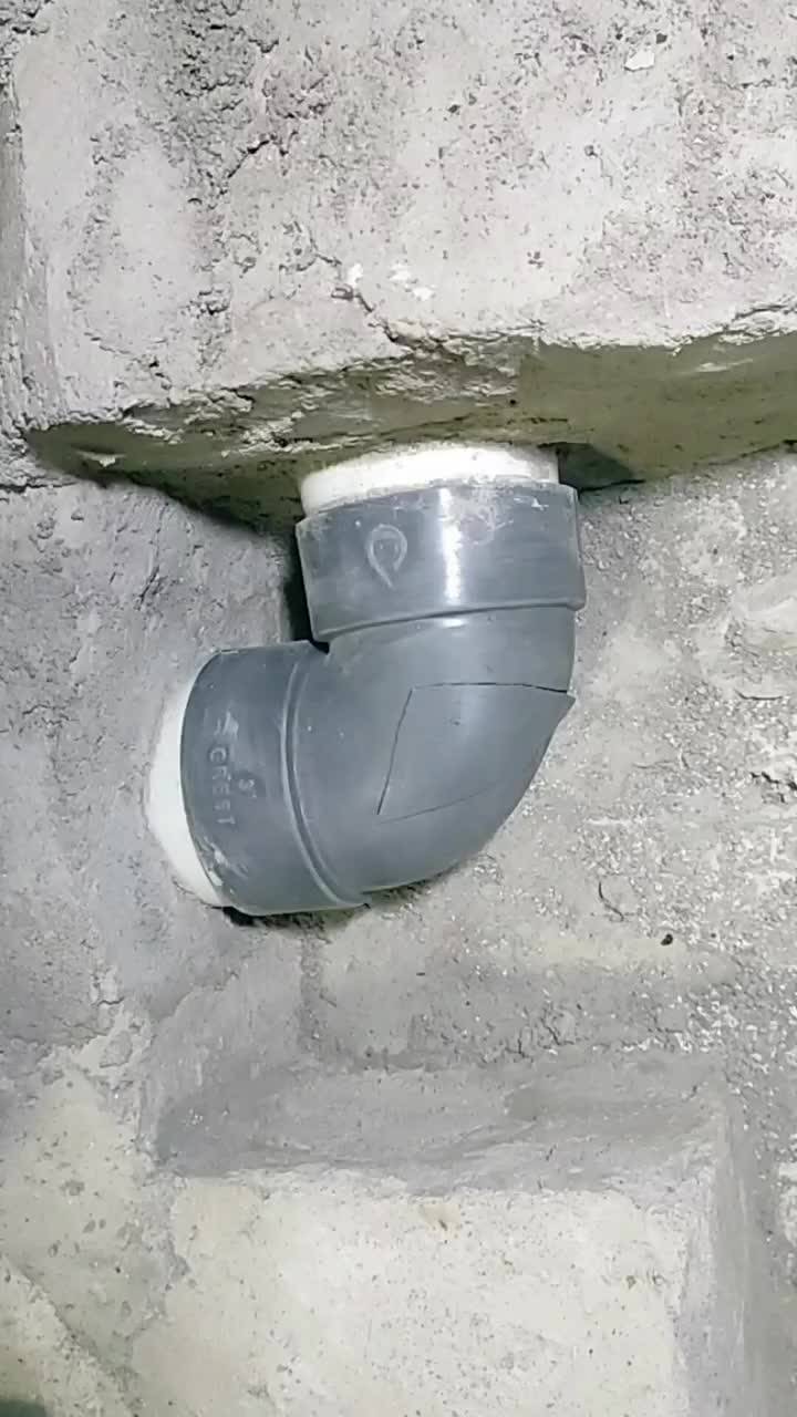 PVC排水管弯头破了如何快速维修与更换教程分享