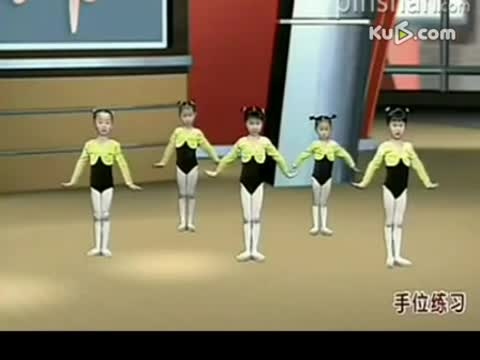 儿童舞蹈教学视频高清分解动作示范
