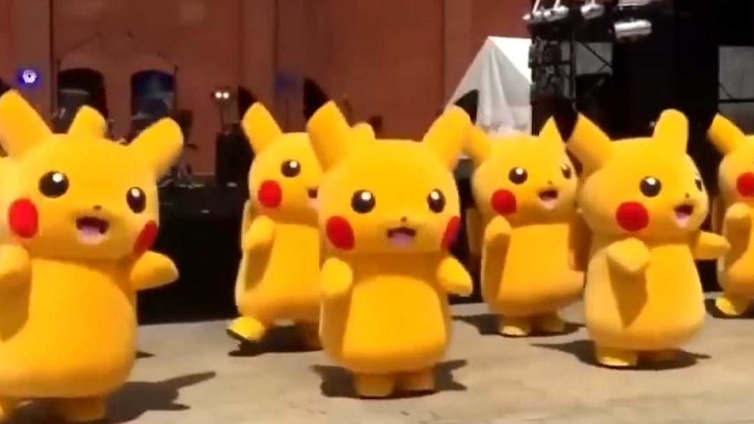 神奇宝贝创意动画#皮卡皮卡丘!超萌超魔性的皮神舞!皮神真的皮