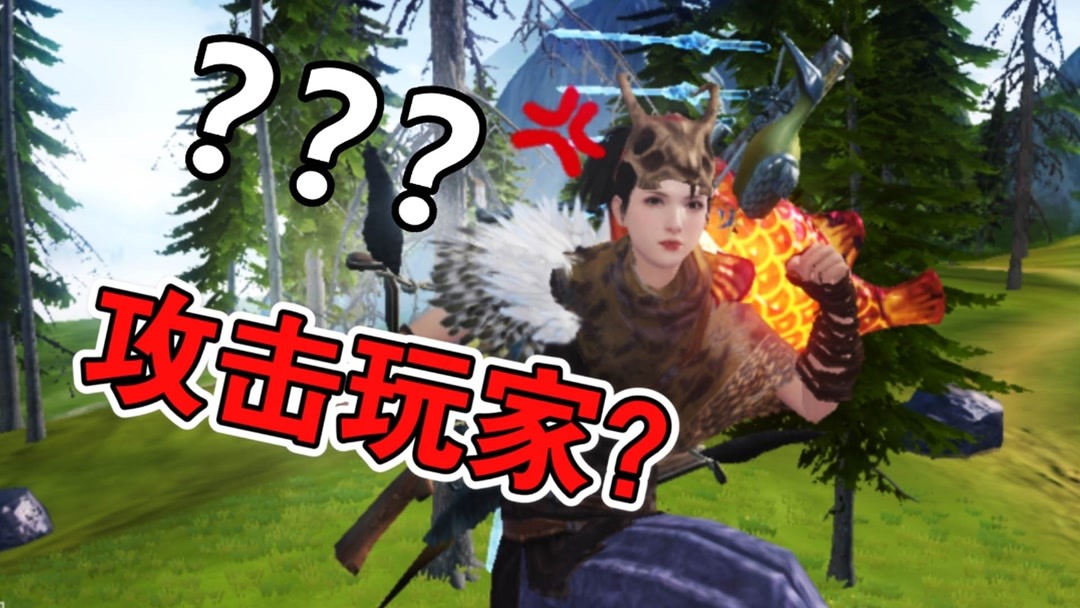 妄想山海怎么攻击玩家,要玩这么大吗,来吧我可以