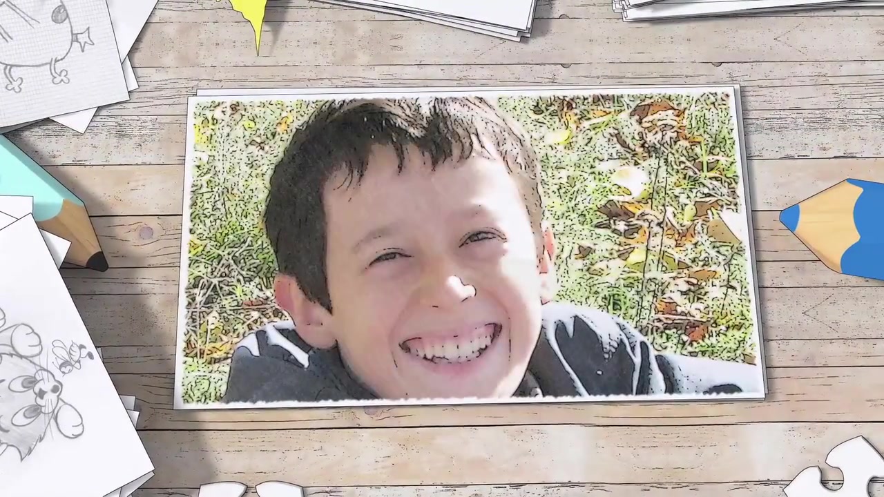 AE模板—有趣的照片幻灯片AE模板