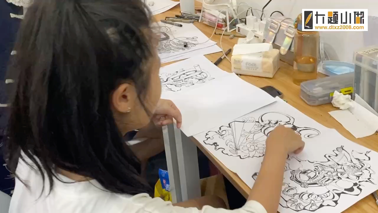 专插本设计基础暑假一班第三天上课记录#广东艺术升本[话题]# #广东...