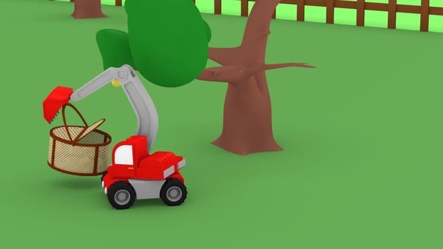 迷你卡车 - 孩子们的公园 - 和迷你卡车学习