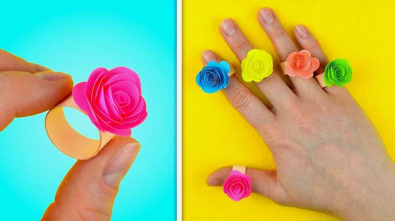 一枚好看又漂亮的玫瑰花戒指,跟着姐姐一起来制作吧!