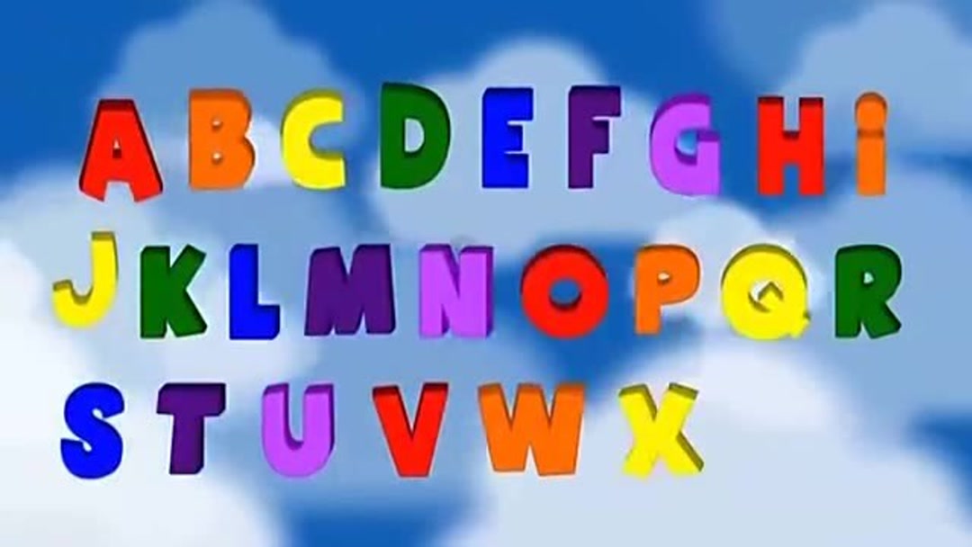 字母歌教学视频 唱字母歌教儿童学习字母
