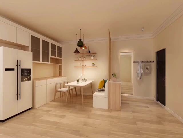 小户型进门就是餐厅怎么整?或许能帮到你