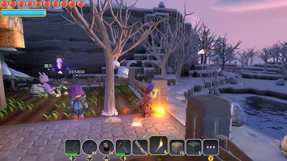 沙漠游戏《MC我的世界传送门骑士》第4(1)多人联机实况