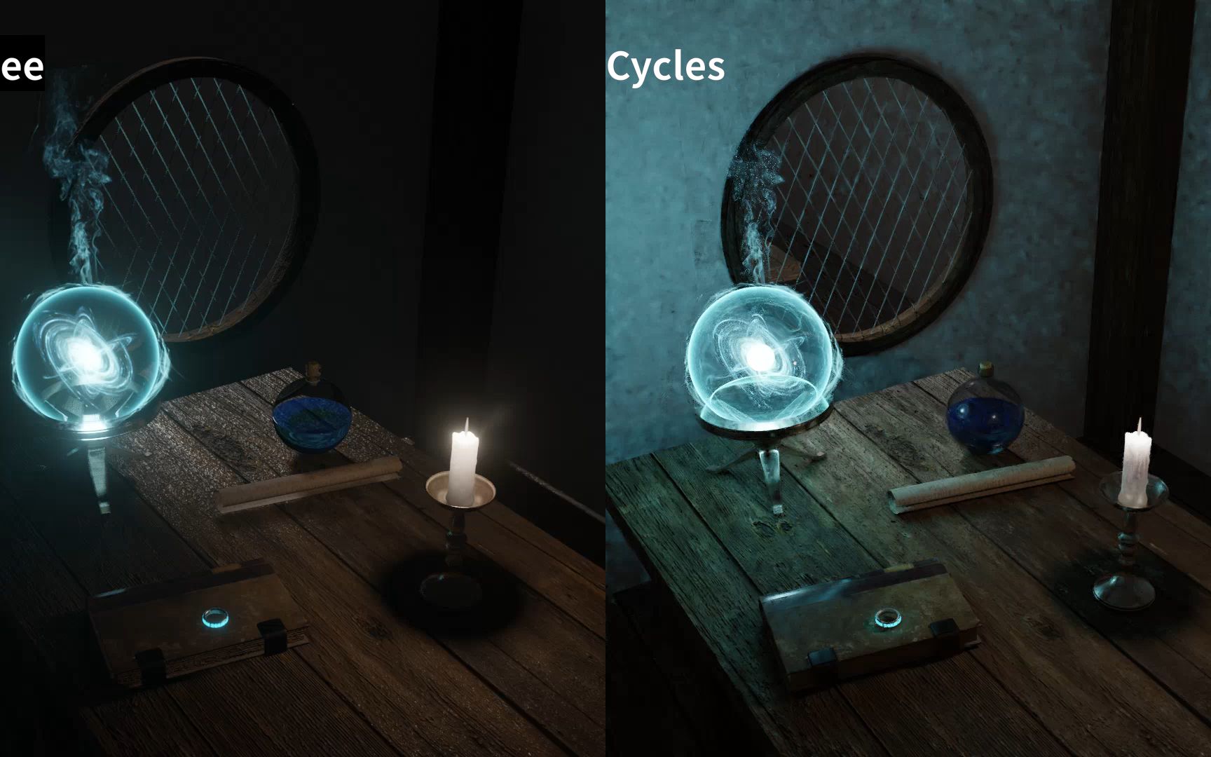 [练习]3-场景练习-Blender