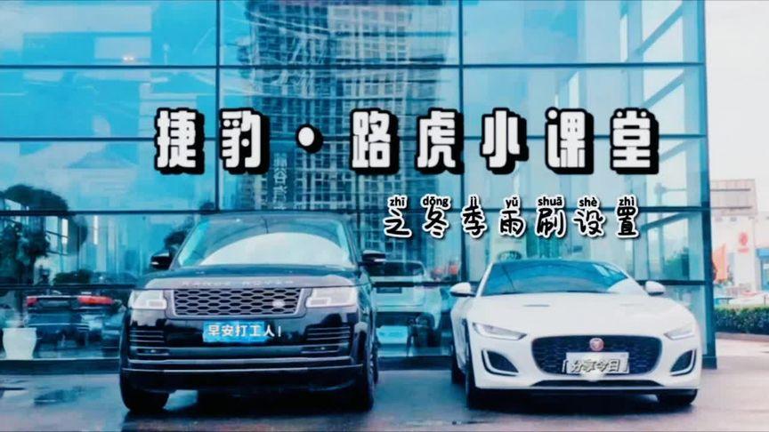 #抖音汽车 #捷豹#雨刷器 冬季模式操作方法