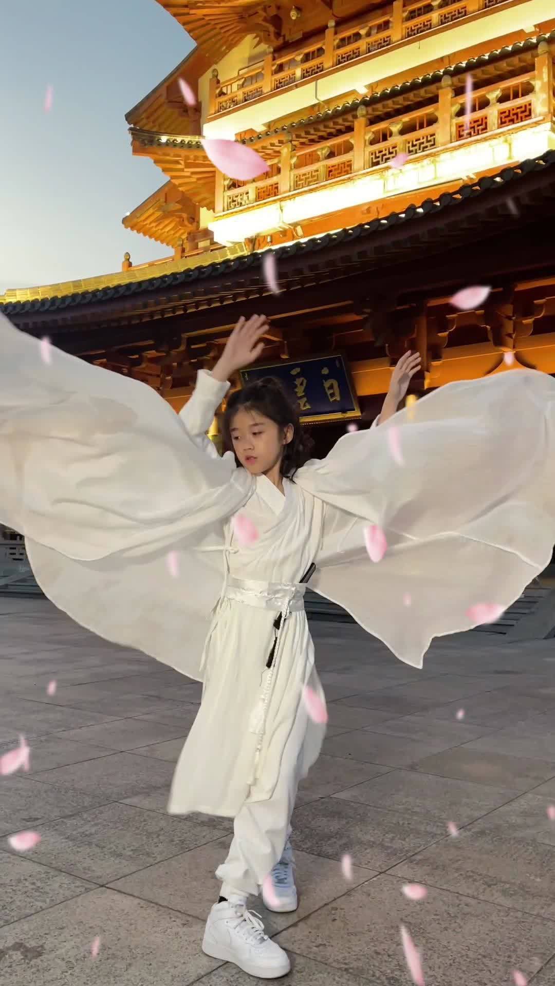 汉服版这不就来了嘛~探窗舞蹈