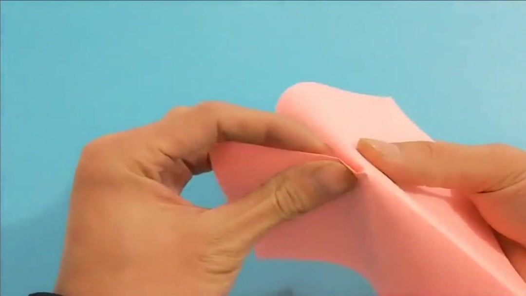 可以自动收缩的小雨伞折纸,女孩们都喜欢就是不会做,其实很简单