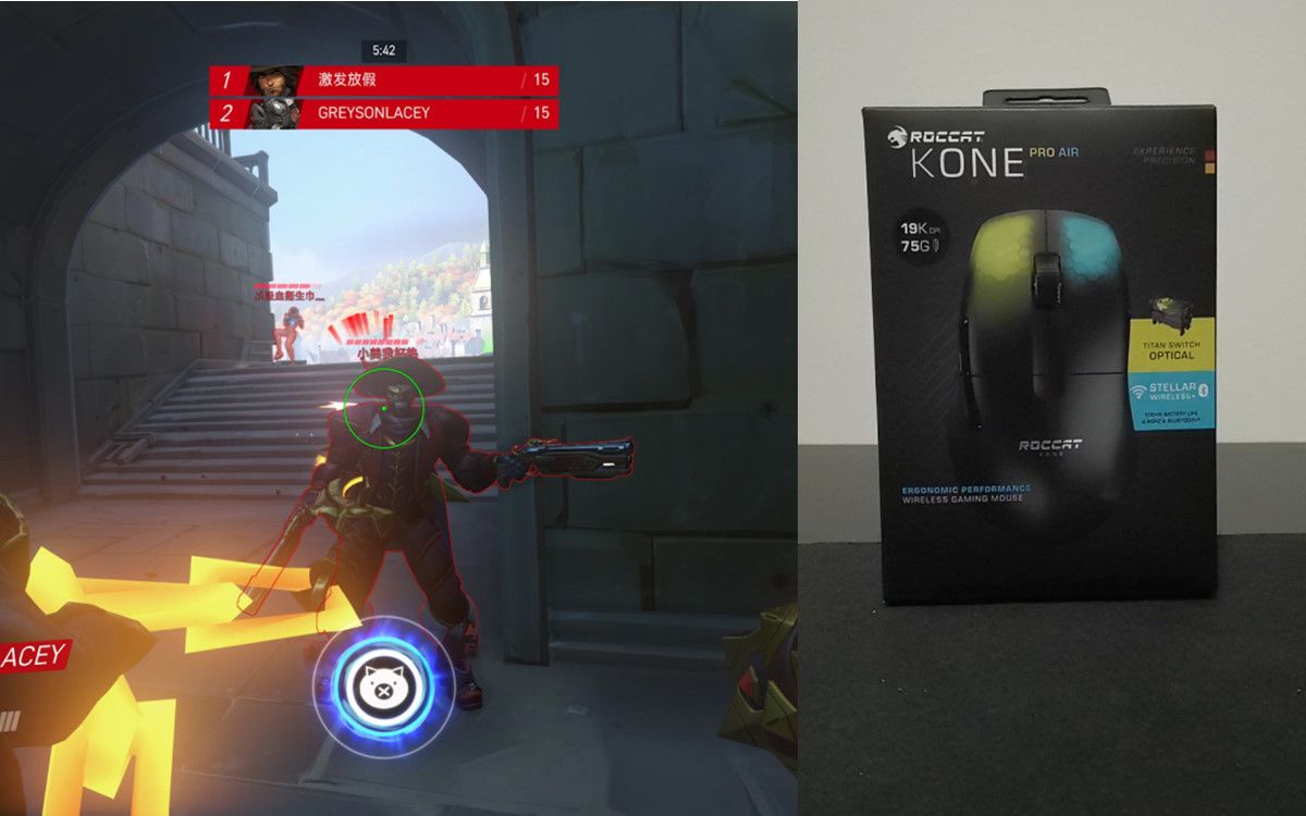 最新的冰豹无线鼠标玩守望会怎么样?