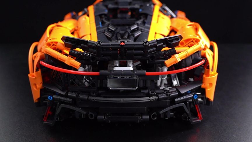 6天,20多个小时,喜提迈凯伦P1#积木 #颗粒积木 #模型