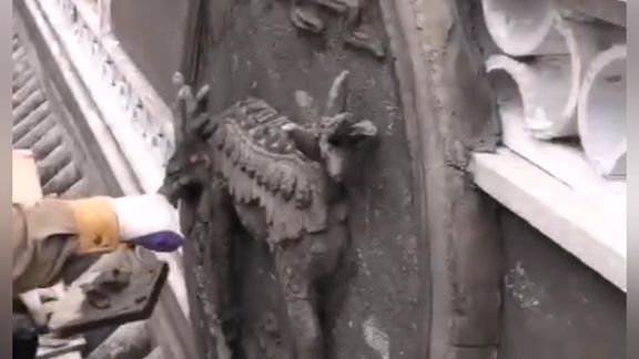 华莹市商业老街项目施工