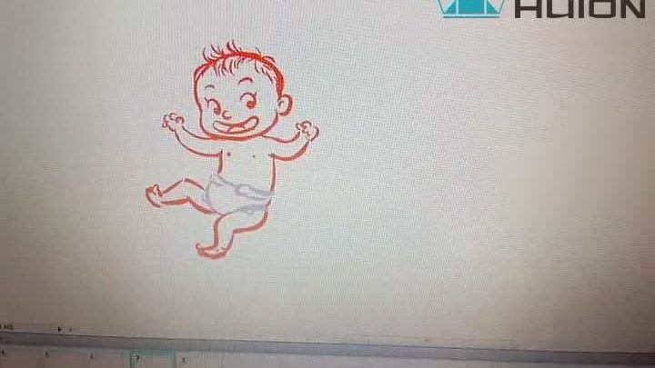 这是亲妈,画下孩子的成长过程,看看别人的数位板怎么用