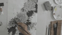 传统国画教学视频, 水墨画菊花画法, 雅俗共赏