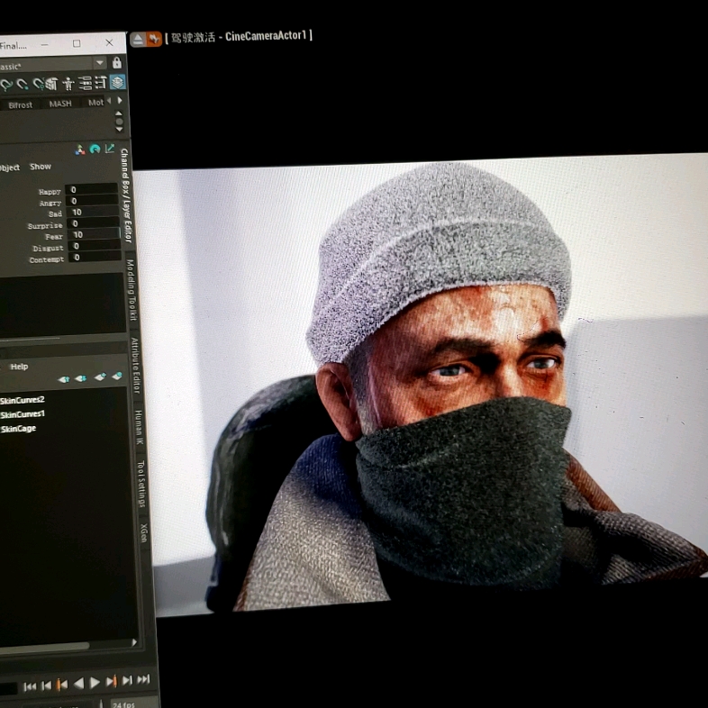 隔离时学习的livelink。 哇 我得换台好电脑了。