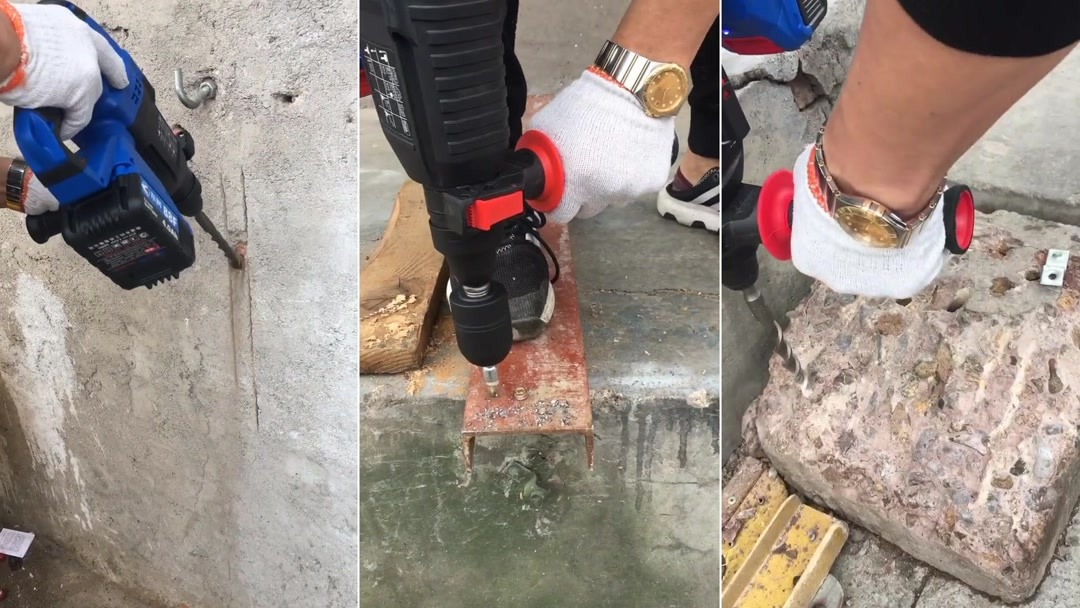 东科锂电冲击钻。喜欢的老铁双击加关注。666