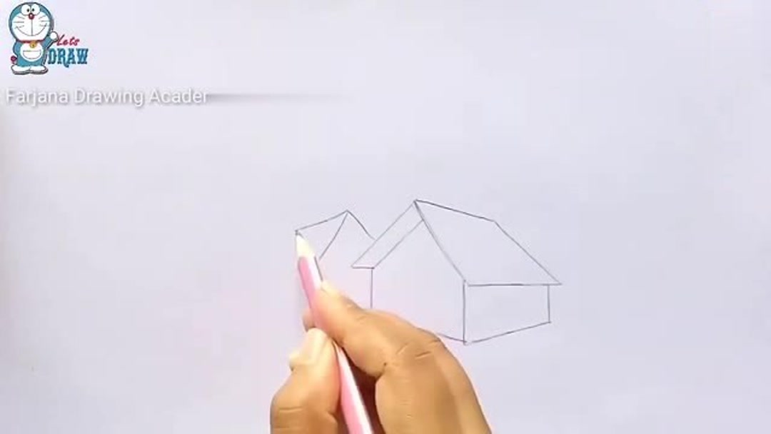 素描是绘画的基础 如何用彩铅画出简单又好看的风景画!