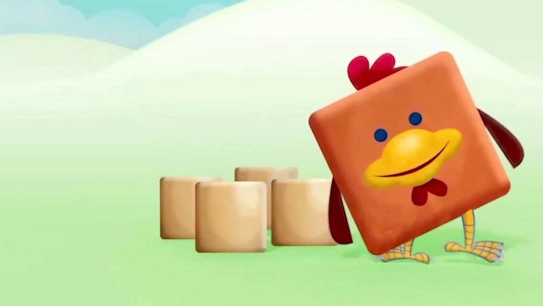 数字积木 动画游戏:介绍一下我的新伙伴 调皮的小鸡! 搞笑动画