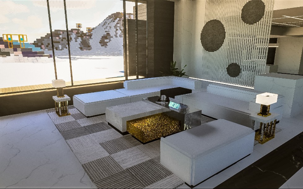 我的世界别墅 现代住宅 萌新试手作品