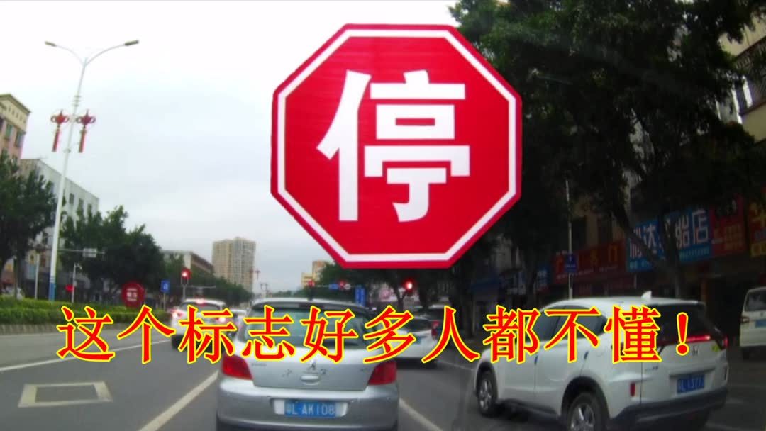 开车竟不认识这个交通标志?十几年老司机也不懂,小心做错负全责